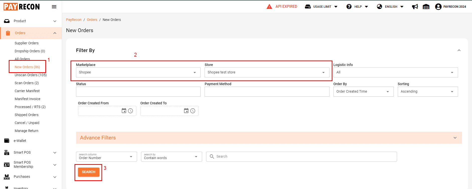 Shopee Order Processing